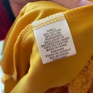 love, Fire | Dresses | Yellow Lace Dress | Poshmark